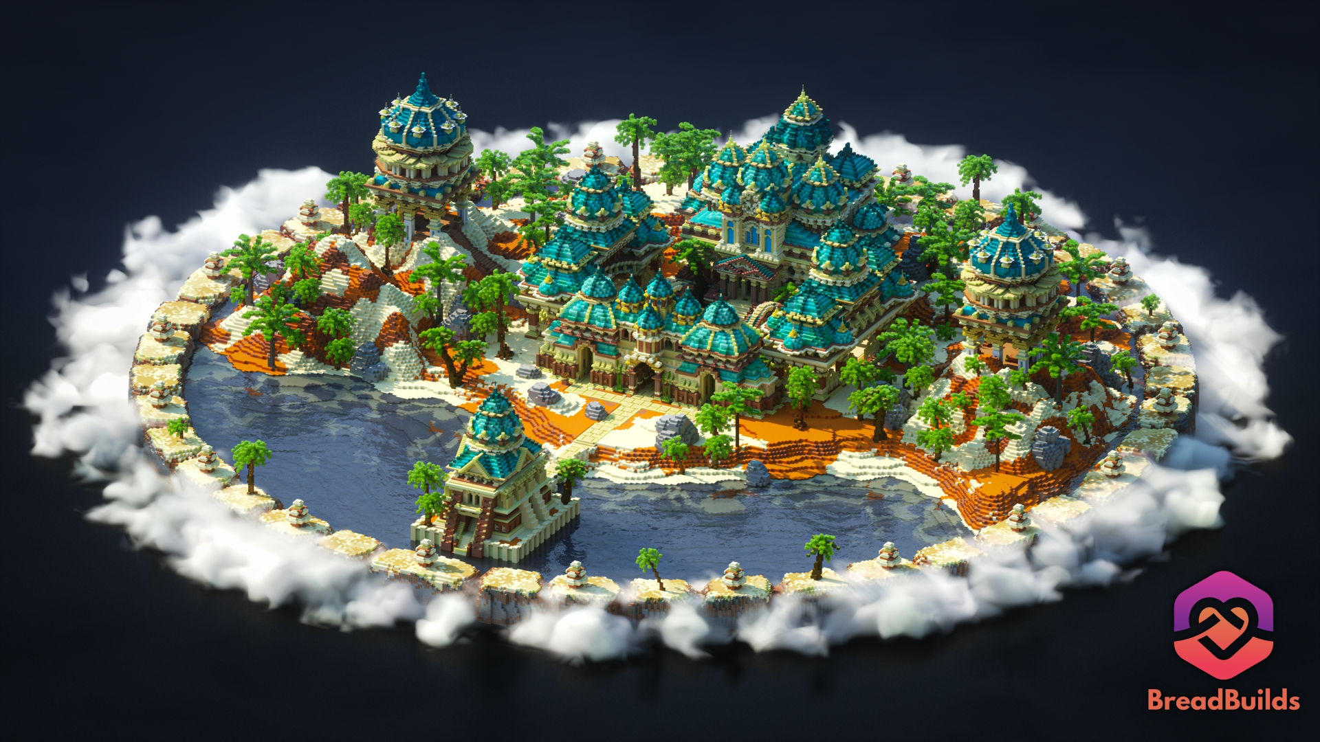 Desert Temple | 403x403 - 3D model by BreadBuilds [4de88c3] - Sketchfab